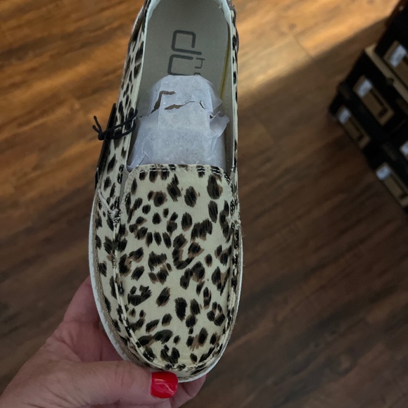 Hey Dude | Shoes | Hey Dude Lena Leopard Angora | Poshmark